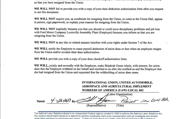 UAW Local 862