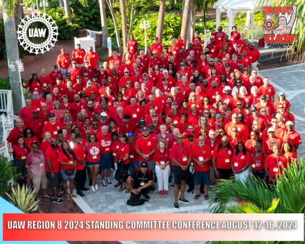 Day One of the 2024 UAW Region 8 Standing Committee Conference | UAW ...